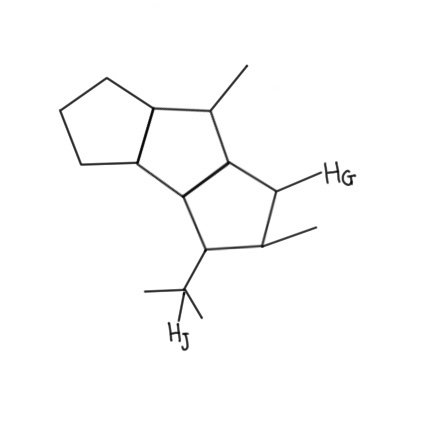 What type of proton NMR signal will protons HG give rise to? A. Singlet ...