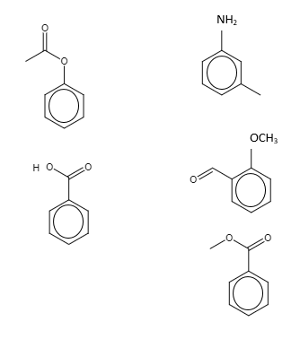 For each structure pictured, indicate with an arrow the position(s) on ...