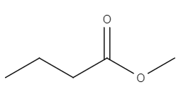 Determine the product(s) when methyl n-butyrate reacts with a) Hot ...