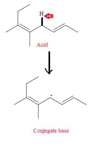Circle the most acidic hydrogen on the following molecule. Explain your ...