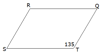 For the following parallelogram, label all angles. | Homework.Study.com