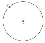 Construct the tangent line to P at point X. | Homework.Study.com