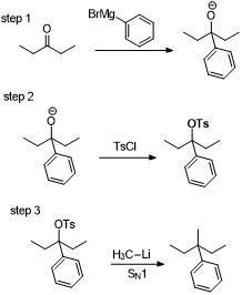 How would you carry out the following synthesis? | Homework.Study.com