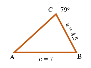 Two sides and an angle of a triangle are given. Determine whether the ...