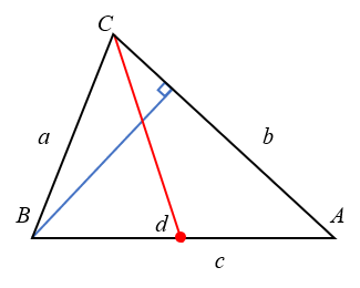 How to construct a triangle with given side a, altitude to side b, and ...