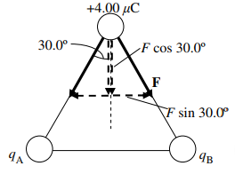 A drawing shows an equilateral triangle, each side has a length of 4.73 ...