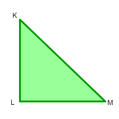 In triangle KLM, LM =5 and the measure of angle K = 45. Find KL. | Homework.Study.com