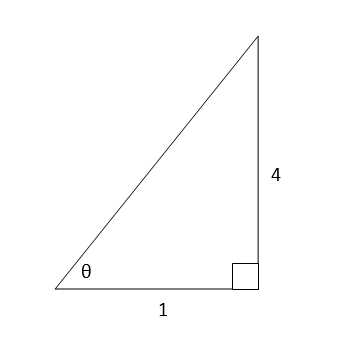 Use the following triangle to find \sec \theta. Rationalize any ...