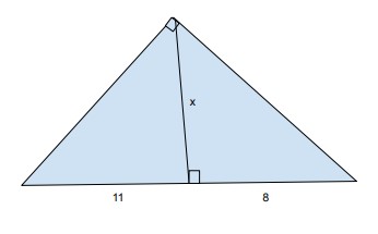 Find the exact value of x in the diagram. | Homework.Study.com