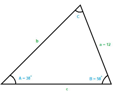 Use the Law of Sines to solve the triangle. If two solutions exist ...