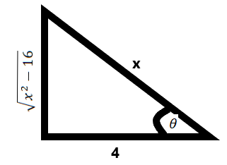 Evaluate the integral. integral {square root {x^2 - 16}} / {x^2} dx ...