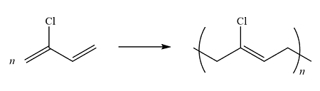 Show the structures of the polymers that could be made from the ...