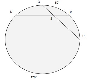 Find the measure of angle NSR. | Homework.Study.com