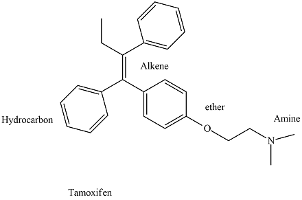 Tamoxifen and clomiphene have very similar structures (because they ...
