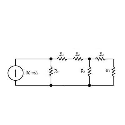 Consider the circuit shown in. Suppose that R_1 = 50 \Omega , R_2 = 90 ...