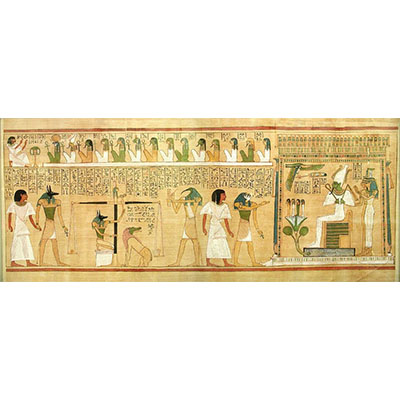 Consider "The Book of The Dead, Hunefer" (see image below). Explain who ...