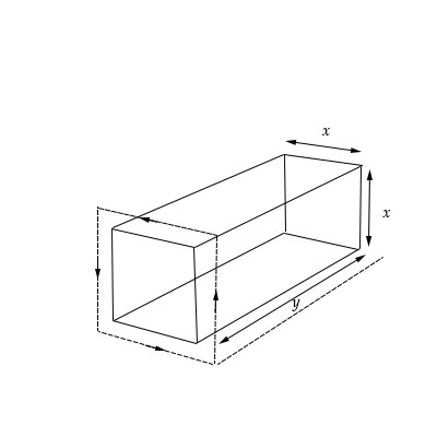 A rectangular package to be sent by a postal service can have a maximum ...
