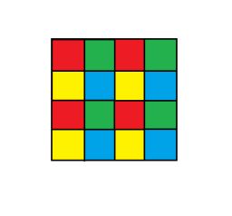 What is the smallest number of different colors of tile needed to form ...