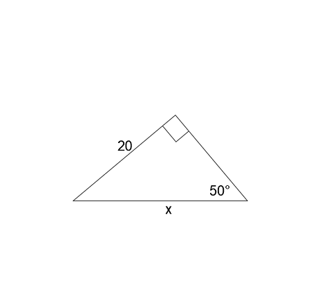 Find the indicated missing parts of each triangle. | Homework.Study.com