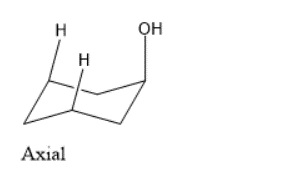 What is the energy difference between the axial and equatorial ...