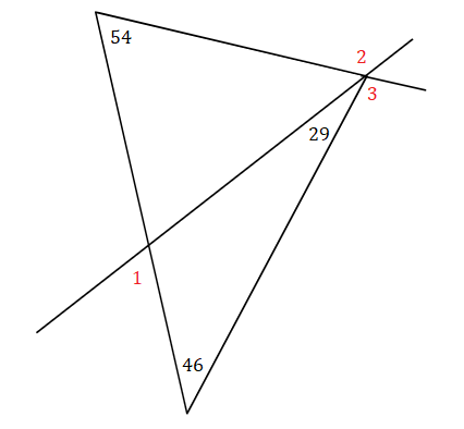 Find the measure of angle 1, angle 2, angle 3. | Homework.Study.com