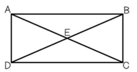 Given rectangle ABCD, if angle BCA = 65 degrees, find angle AEB ...