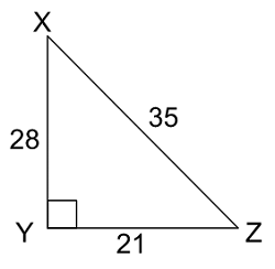 Find the trigonometric ratio: tan Z. | Homework.Study.com