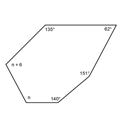 Find the value of n + 6. | Homework.Study.com