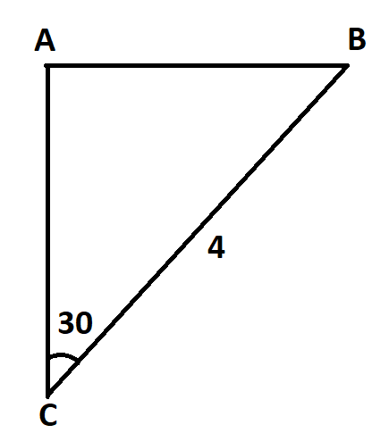 Calculate the length AB and AC of the diagram shown below 2 | Homework ...