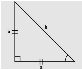 The legs of an isosceles right triangle increase in length at a rate of ...