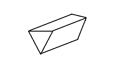 A water trough has an inverted isosceles triangle as a base. This ...