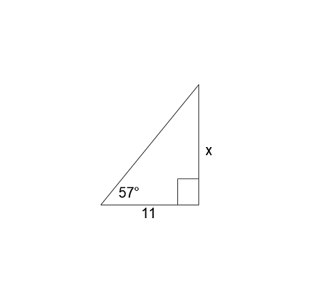 Find the indicated missing parts of each triangle. | Homework.Study.com