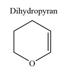 Draw the major product for the following reaction. Reactant given: DHP ...