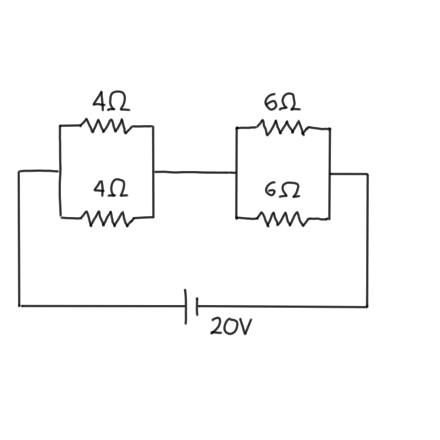 Find the current through each resistor shown in the figure below ...