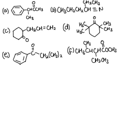 Show how you might prepare the following compounds using an alkylation ...