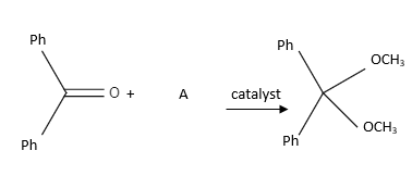 Give the structure of a suitable reagent A and catalyst for the ...