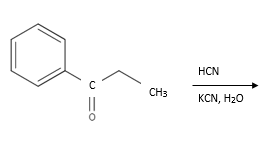 Draw the major organic product for the reaction of 1-phenylpropan-1-one ...