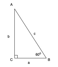 Consider the following triangle, where b = 9\sqrt{3}. What is the ...