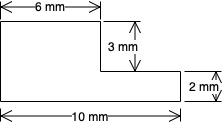 Determine the perimeter of the following polygon. | Homework.Study.com