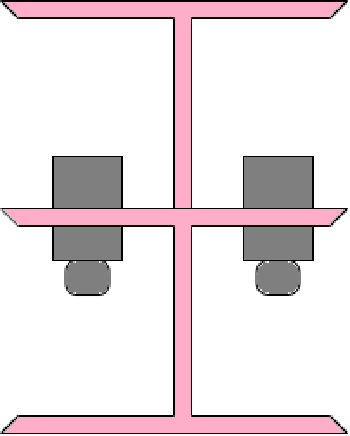 The composite bean shown is fabricated by connecting two w6x20 rolled ...