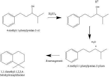 Intramolecular reactions are also observed in Friedel-Crafts alkylation ...
