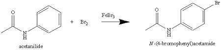 When performing the bromination of acetanilide reaction, how is it ...