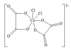 Can the complex ion [Co(C2O4)2Cl2]^{3-} form cis-trans isomers? - Yes ...