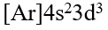 How many valence electrons does vanadium have? | Homework.Study.com