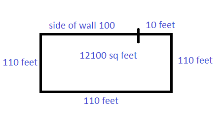The owner of a retail lumber store wants to construct a fence to ...