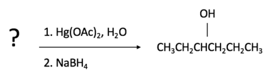 Draw structural formulas for all alkenes that could be used to prepare ...