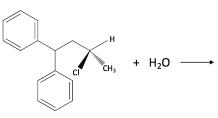 Draw the product(s) of the following SN1 reaction. Assign the R/S ...