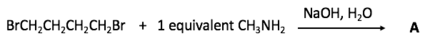Draw compound A from the following reaction scheme. | Homework.Study.com