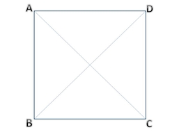 Justin draws a square with an area of 150 square centimeters. What is ...