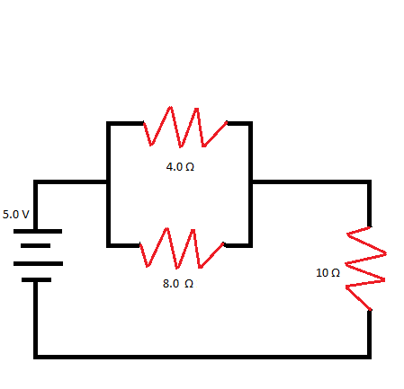 Part A: What is the current coming out of the battery? a. 670 mA b. 400 ...